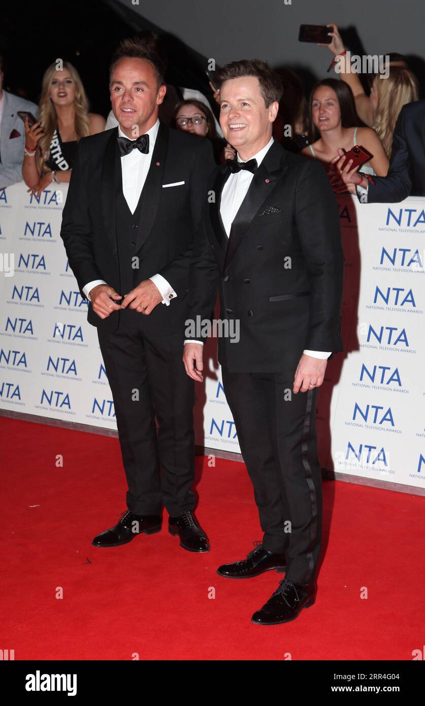 London, UK. Anthony McPartlin and Declan Donnelly (Ant and Dec) at the ...