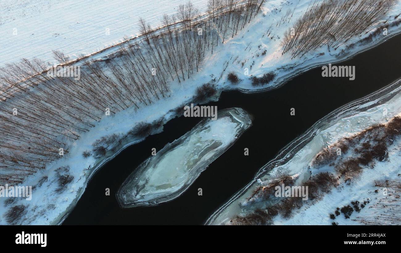 Heilongjiang river aerial hi-res stock photography and images - Alamy