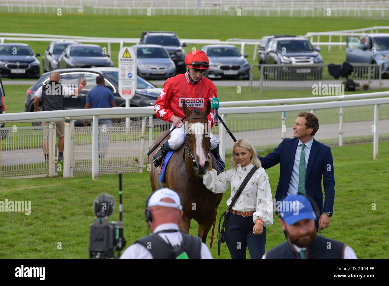 horse Spirit Dancer and jockey Oisin Orr Stock Photo - Alamy