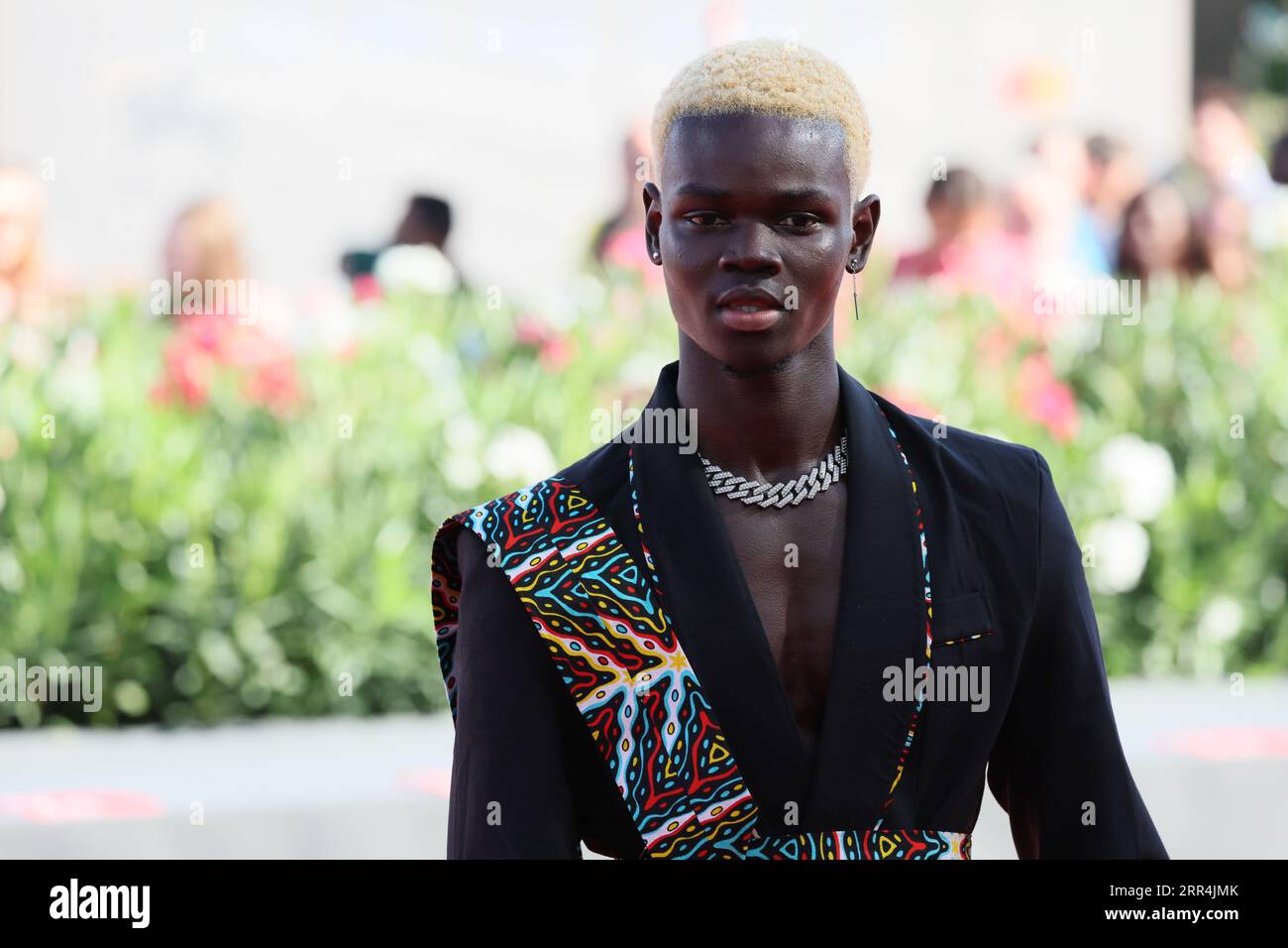 Lido Di Venezia, Italy. 06th Sep, 2023. Moustapha Fall attends a red ...