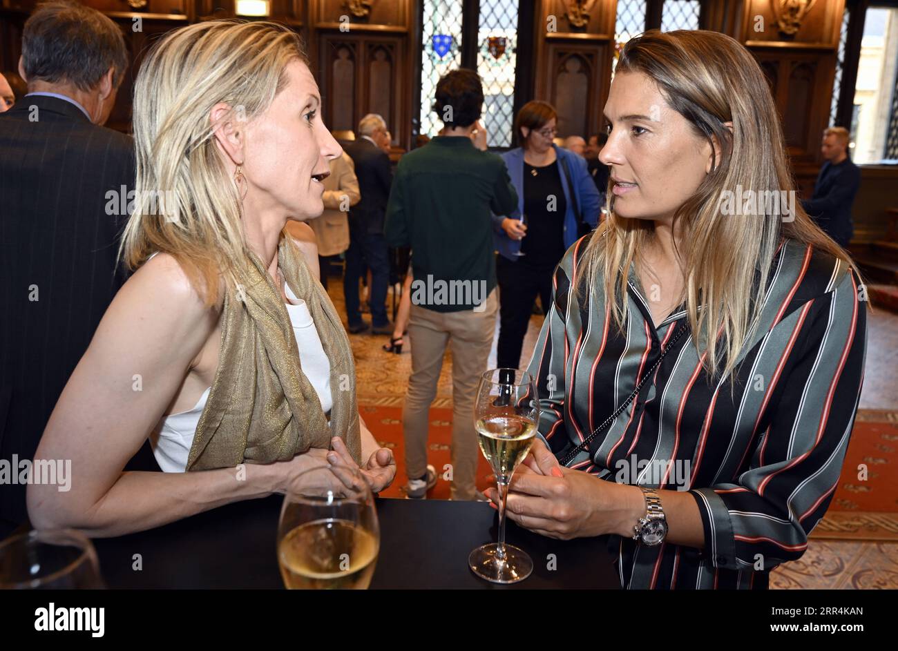 Brussels, Belgium. 06th Sep, 2023. Belgian sailor coach Evi Van Acker ...