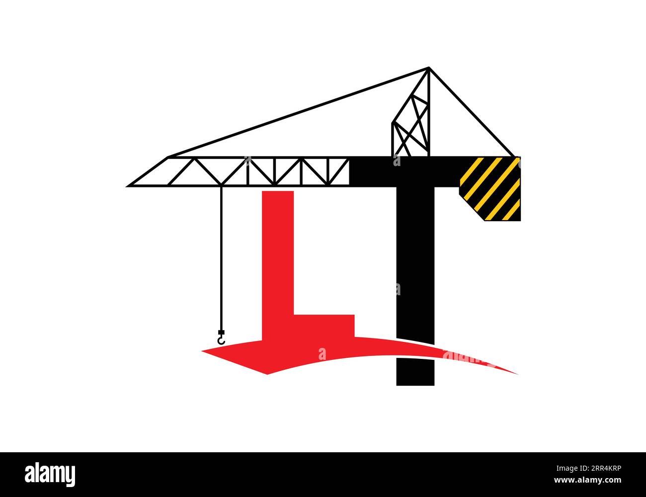 L letter roof logo hi-res stock photography and images - Alamy