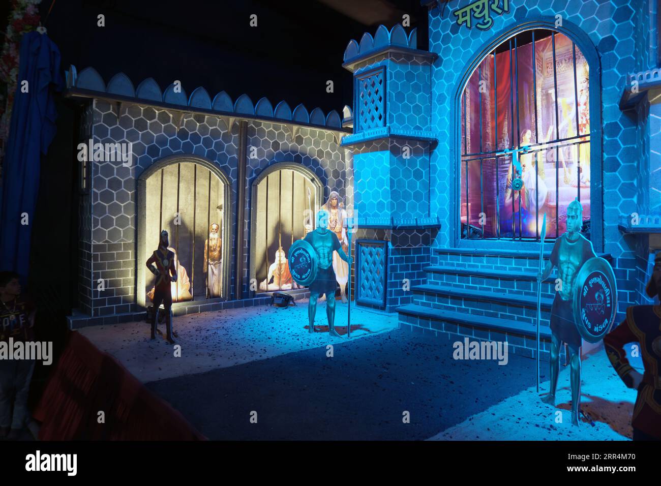 Rajkot, India. 6th September, 2023. Cross view of Soldiers are standing ...