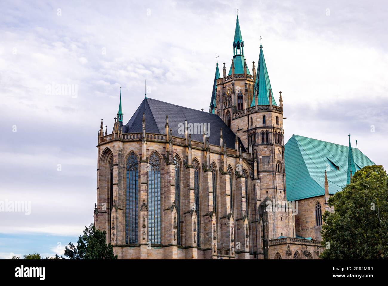 Late summer walk through the capital of Thuringia - Erfurt - Germany ...