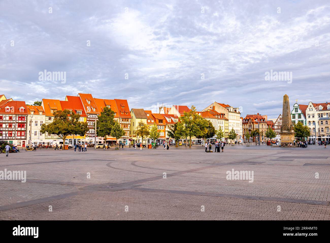 Late summer walk through the capital of Thuringia - Erfurt - Germany ...