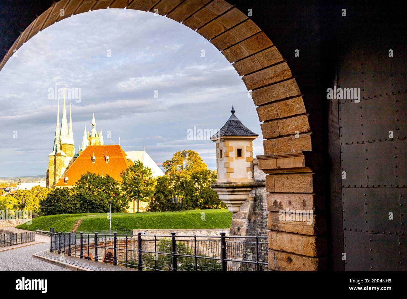 Late summer walk through the capital of Thuringia - Erfurt - Germany ...