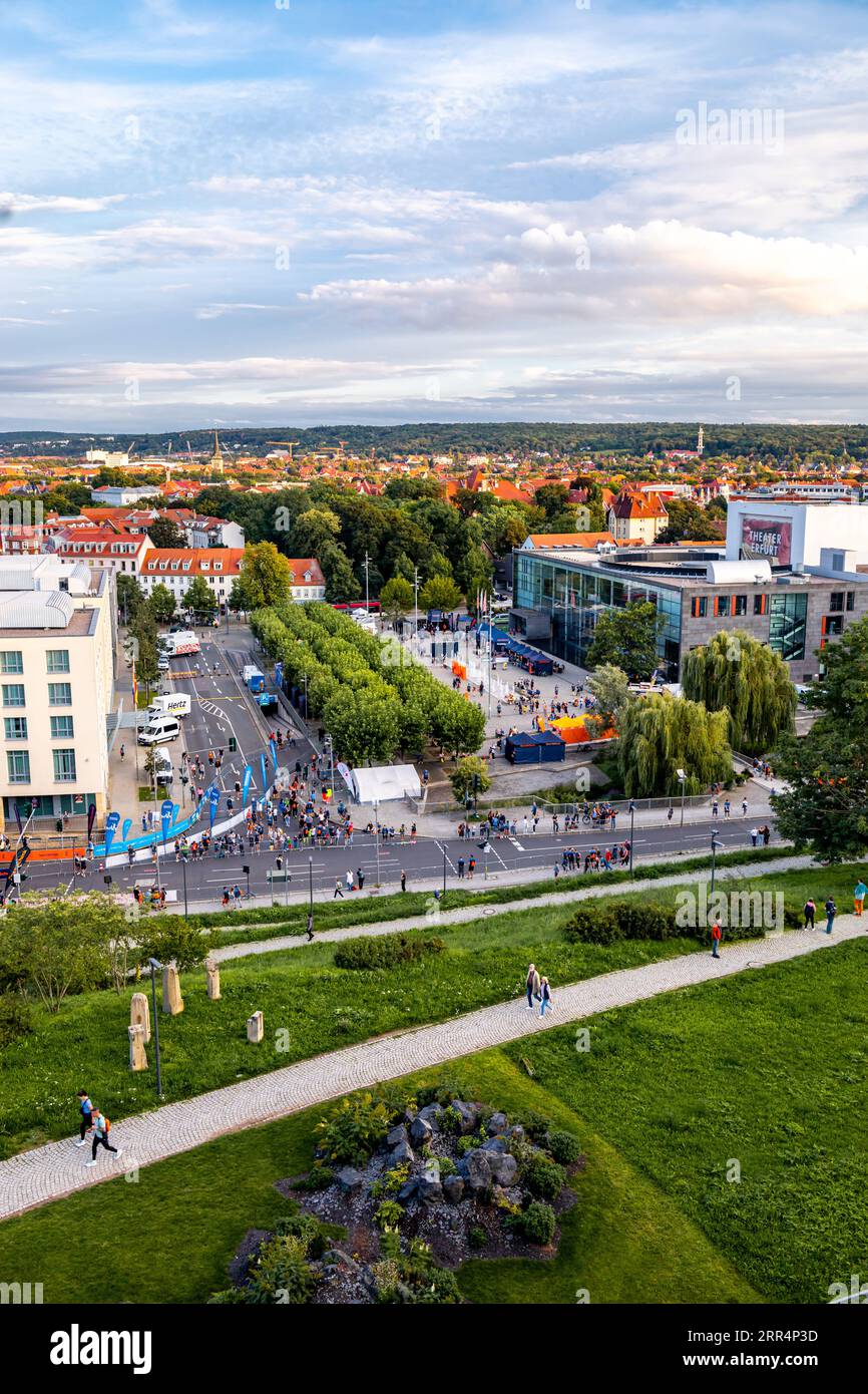 Late summer walk through the capital of Thuringia - Erfurt - Germany ...