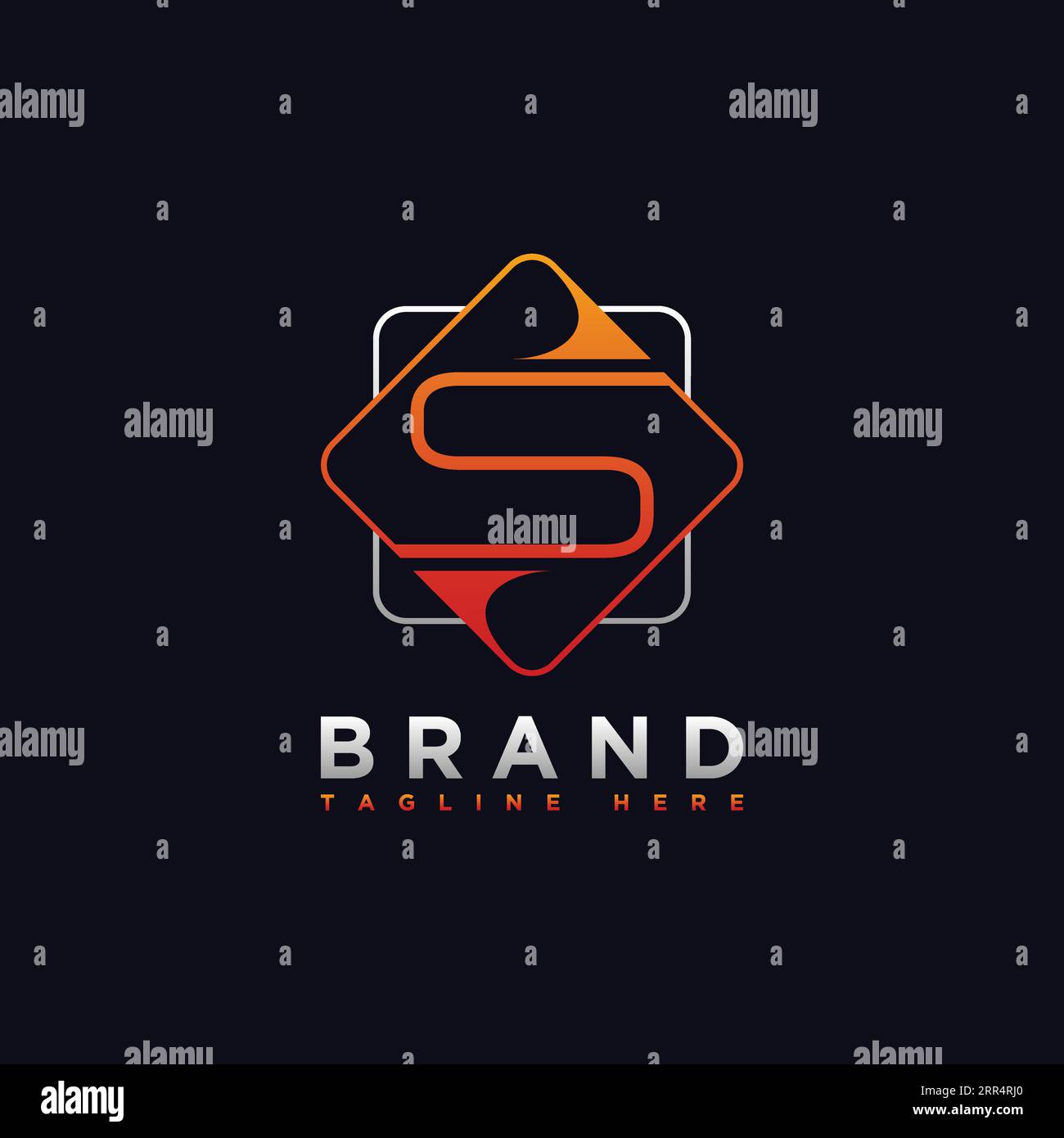 Modern symmetrical architecture Stock Vector Images - Alamy