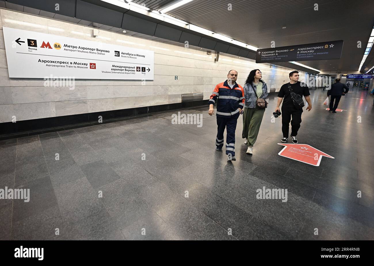Moscow, Russia. 06th Sep, 2023. The opening ceremony of the Vnukovo ...