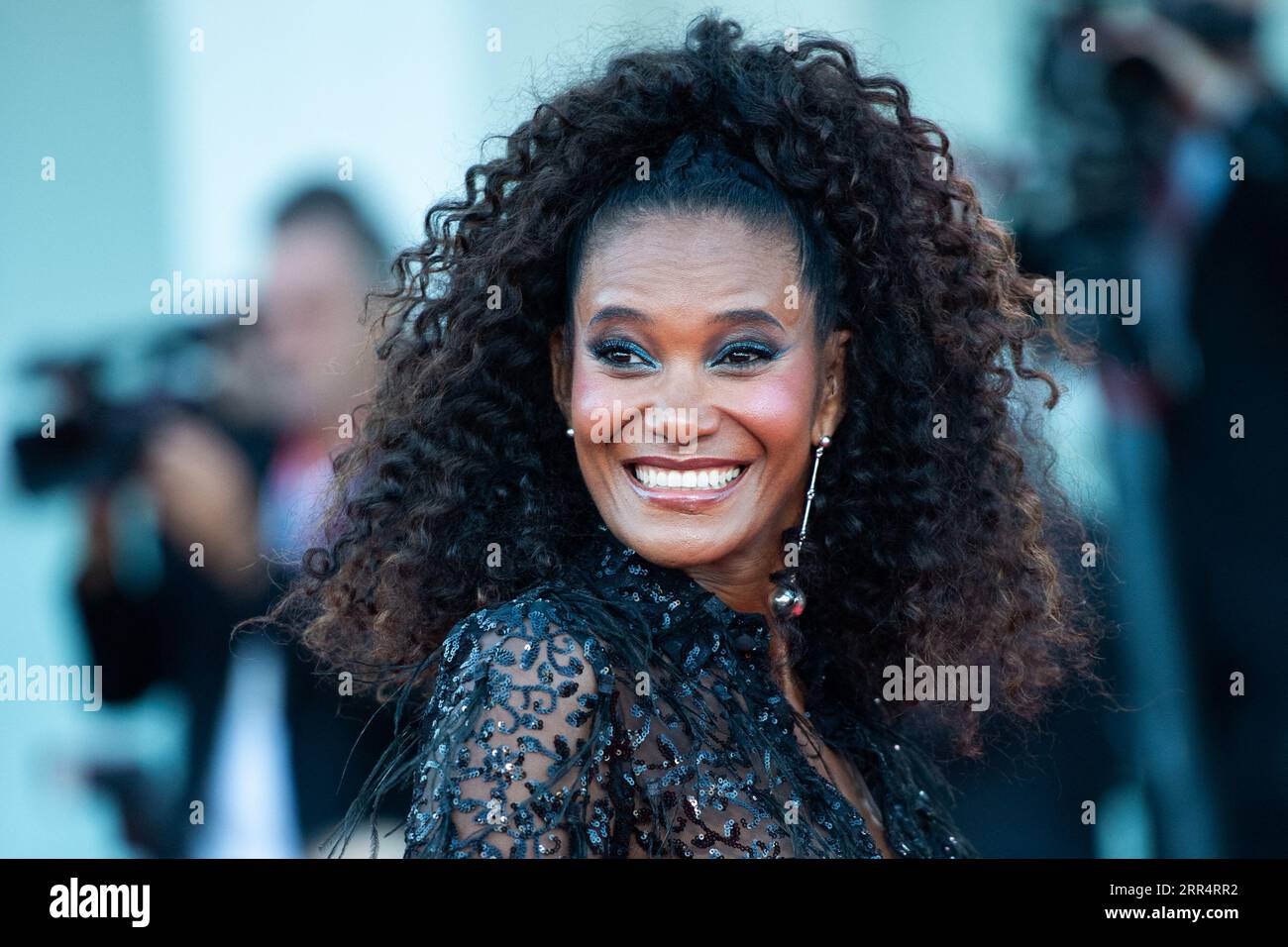 Venice, Italy. 06th Sep, 2023. Denny Mendez attending the Origin Premiere as part of the 80th ...