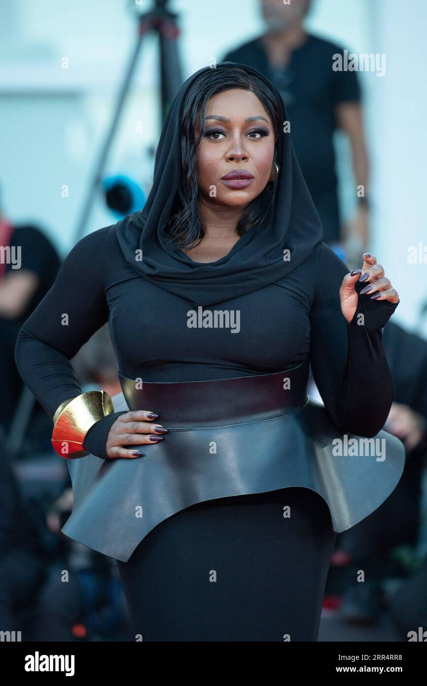 Venice, Italy. 06th Sep, 2023. Loretta Grace attending the Origin Premiere as part of the 80th ...