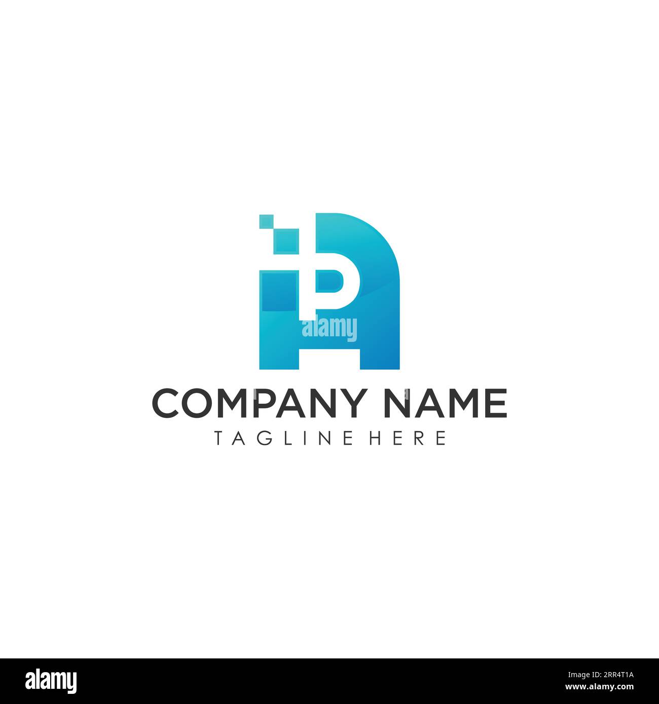 Letter AP modern design for your best business logo. Vector ...
