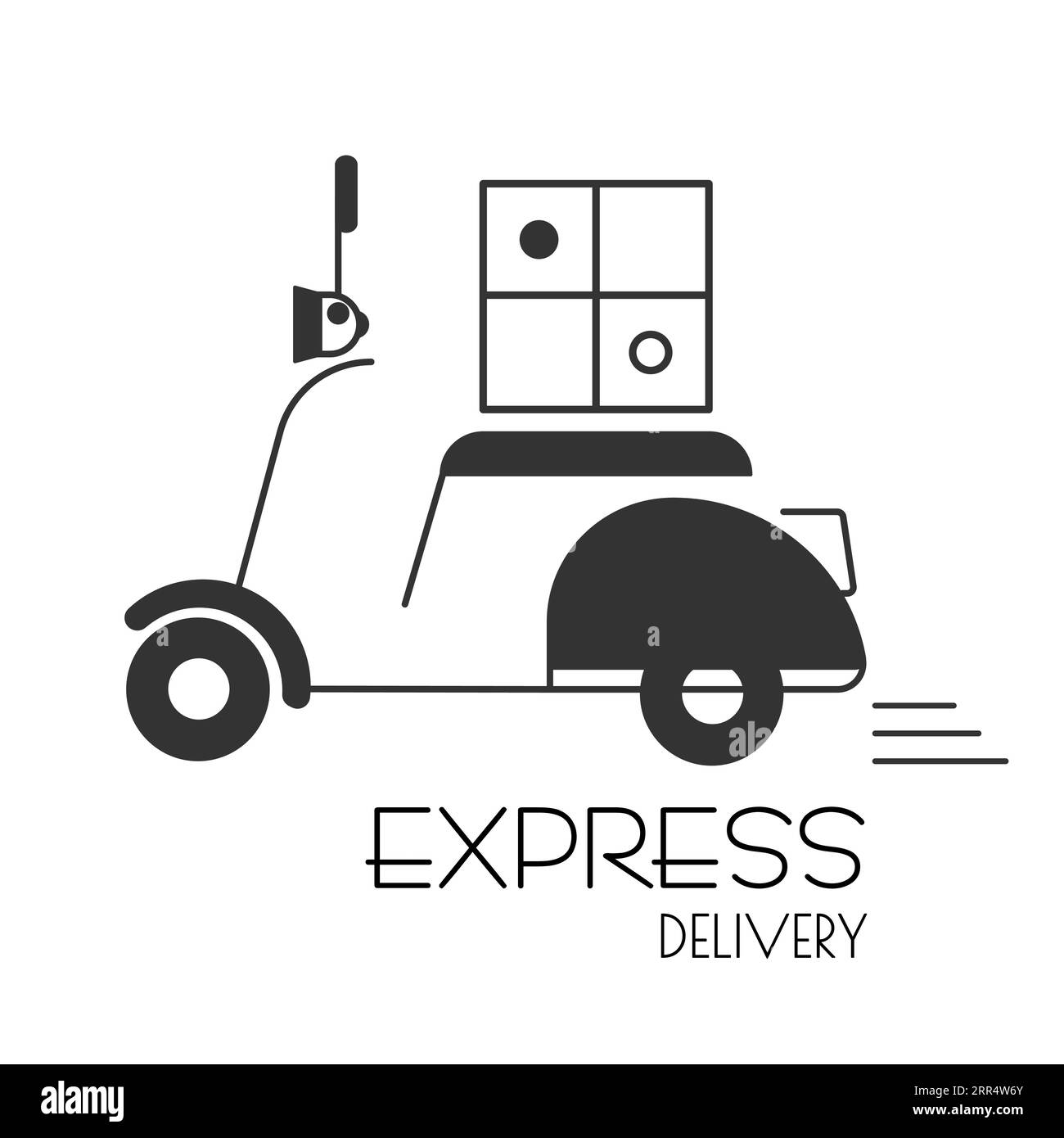 Box motorcycle Black and White Stock Photos & Images - Alamy