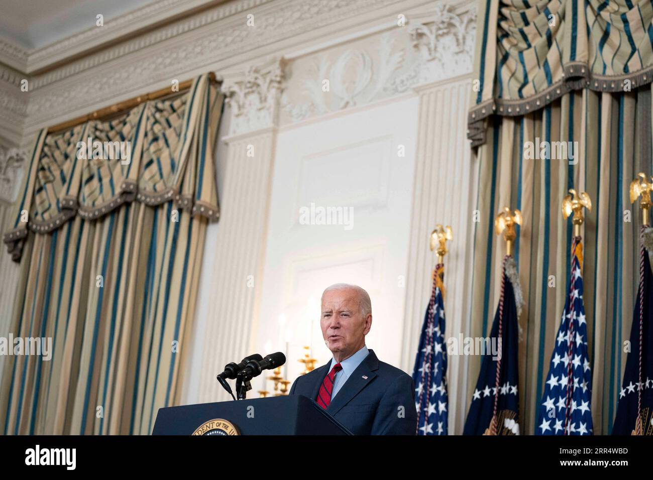 Washington, United States. 06th Sep, 2023. President Joe Biden speaks ...