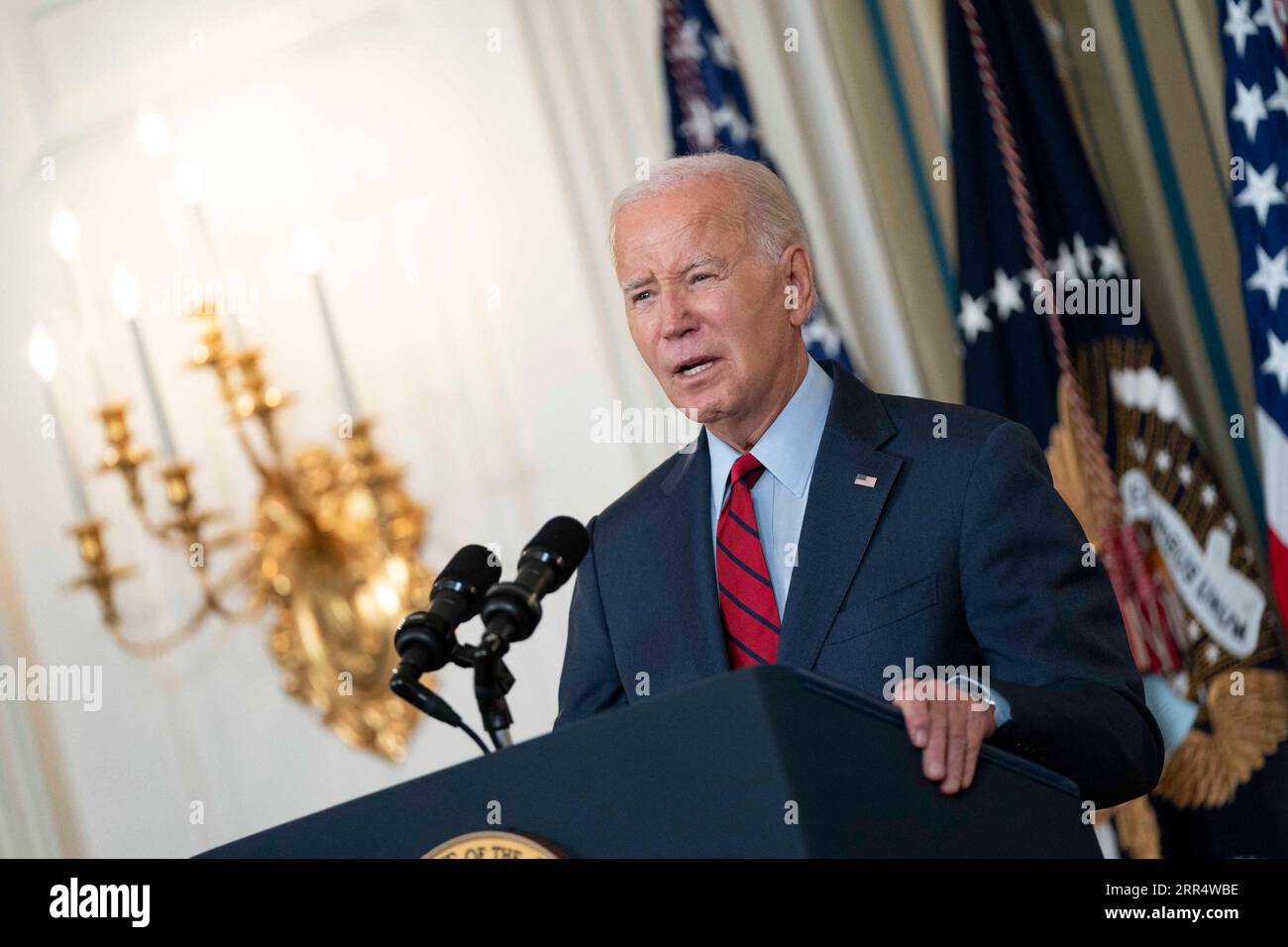 Washington, United States. 06th Sep, 2023. President Joe Biden speaks ...