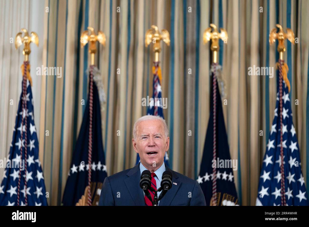 Washington, United States . 06th Sep, 2023. President Joe Biden speaks ...