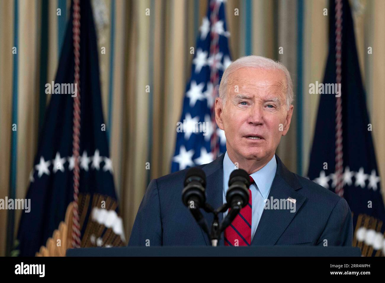 Washington, United States . 06th Sep, 2023. President Joe Biden speaks ...
