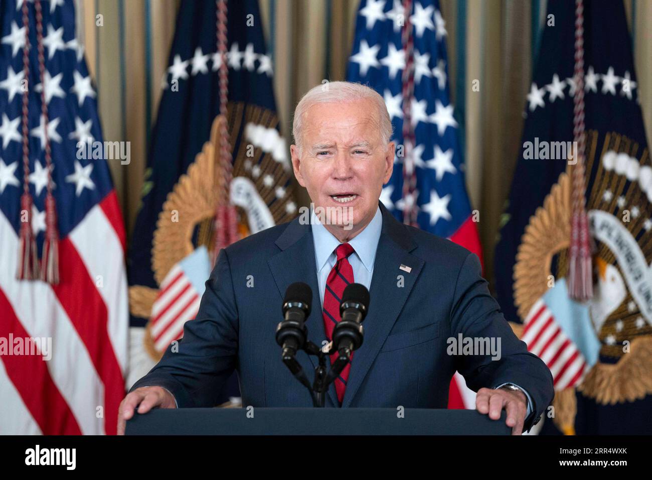 Washington, United States. 06th Sep, 2023. President Joe Biden speaks ...