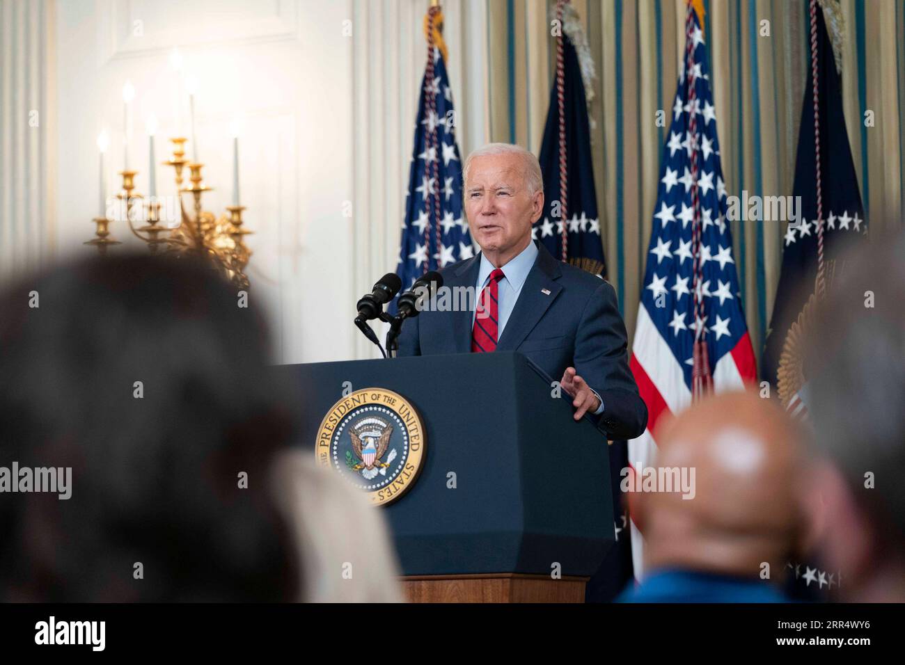 Washington, United States. 06th Sep, 2023. President Joe Biden speaks ...