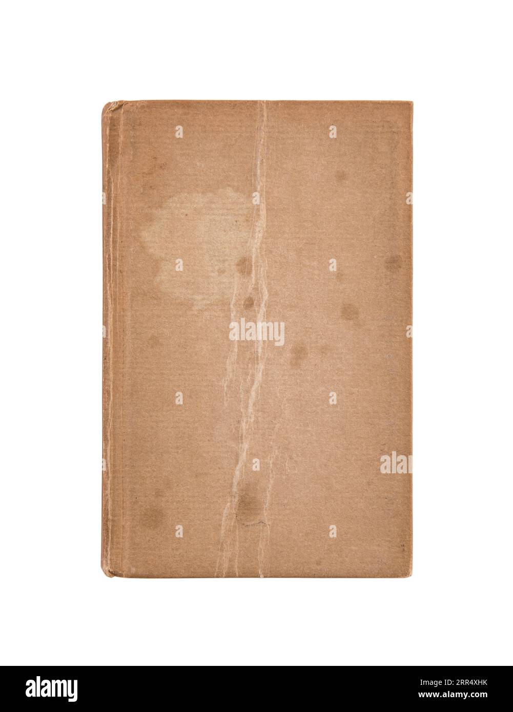 Old book cover isolated on white background with clipping path Stock ...