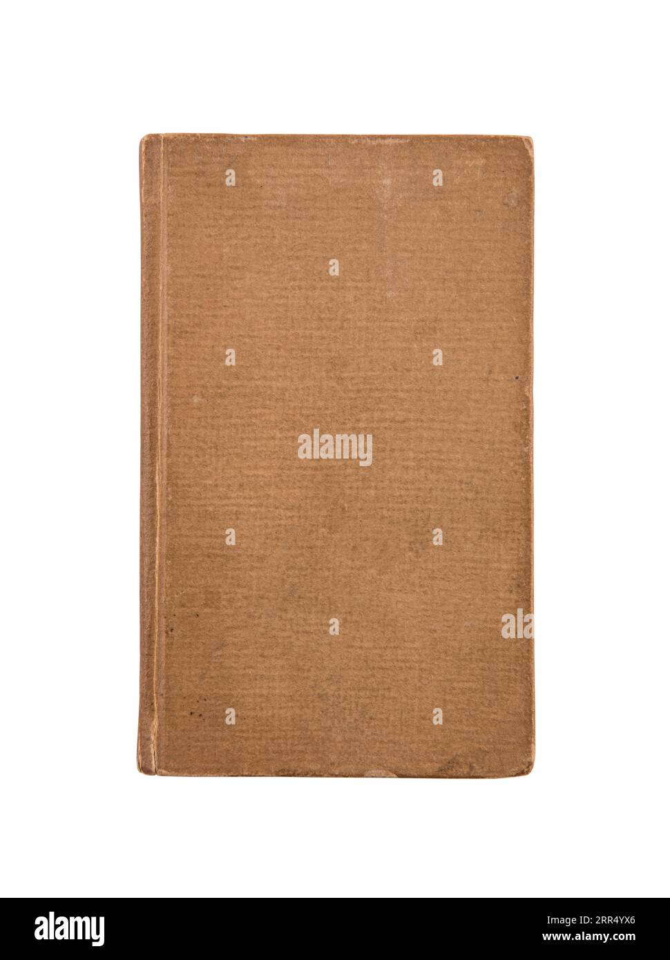 Old book cover isolated on white background with clipping path Stock ...