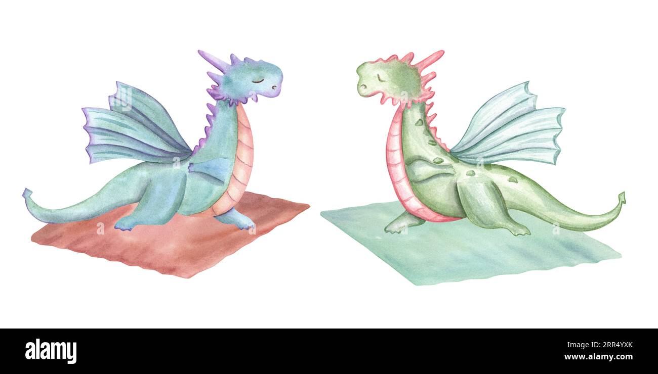 Dragons triangle Cut Out Stock Images & Pictures - Alamy