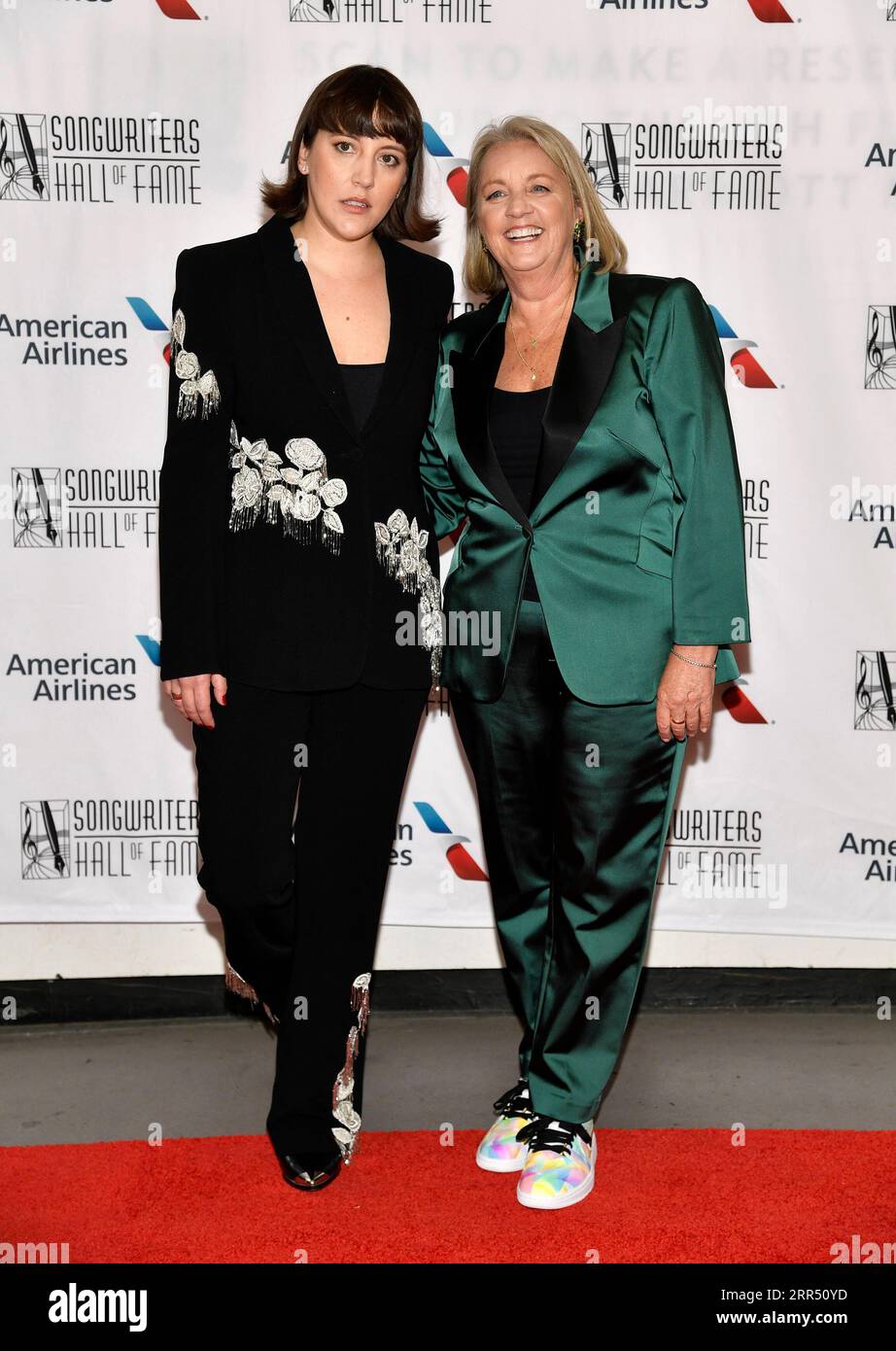Caitlin Rose, left, and mother Liz Rose attend the 52nd annual ...