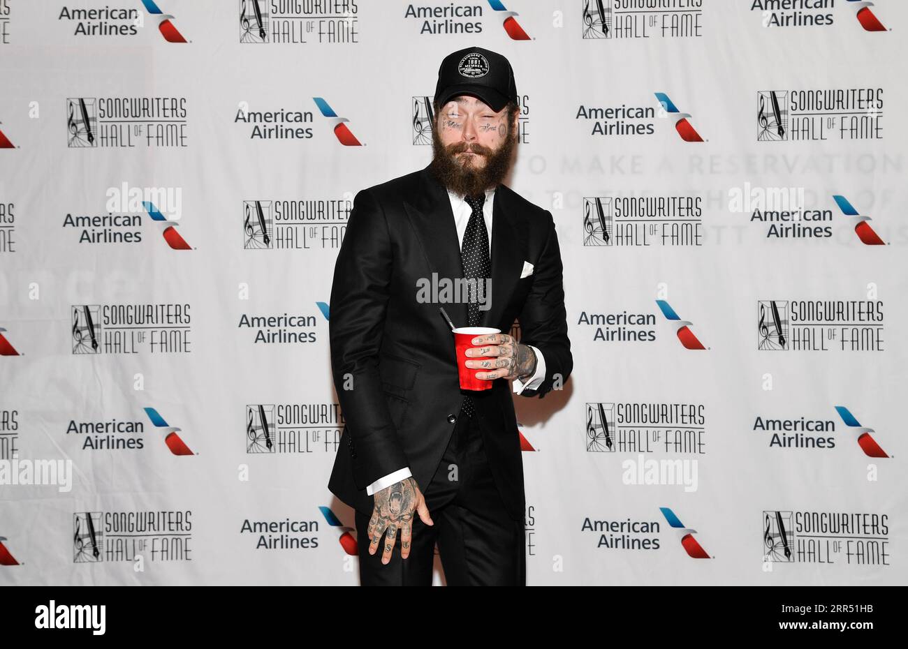 Post Malone attends the 52nd annual Songwriters Hall of Fame induction ...