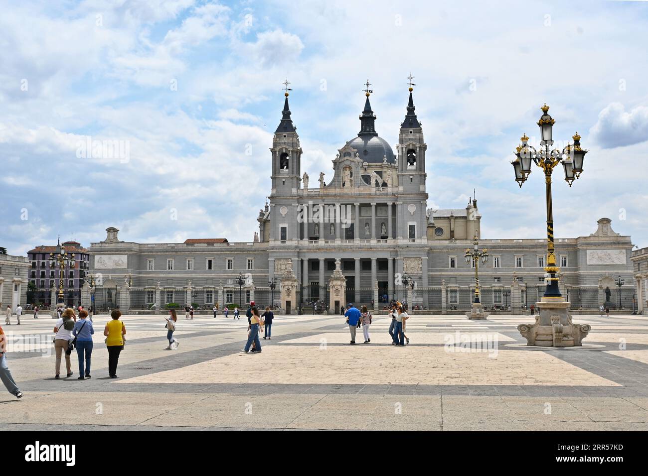 Almudena Cathedral Royal Palace And Cathedral Of Almudena Madrid