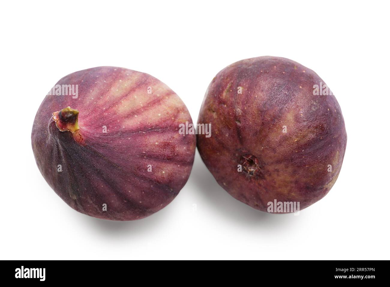 Fresh ripe figs on white background Stock Photo - Alamy