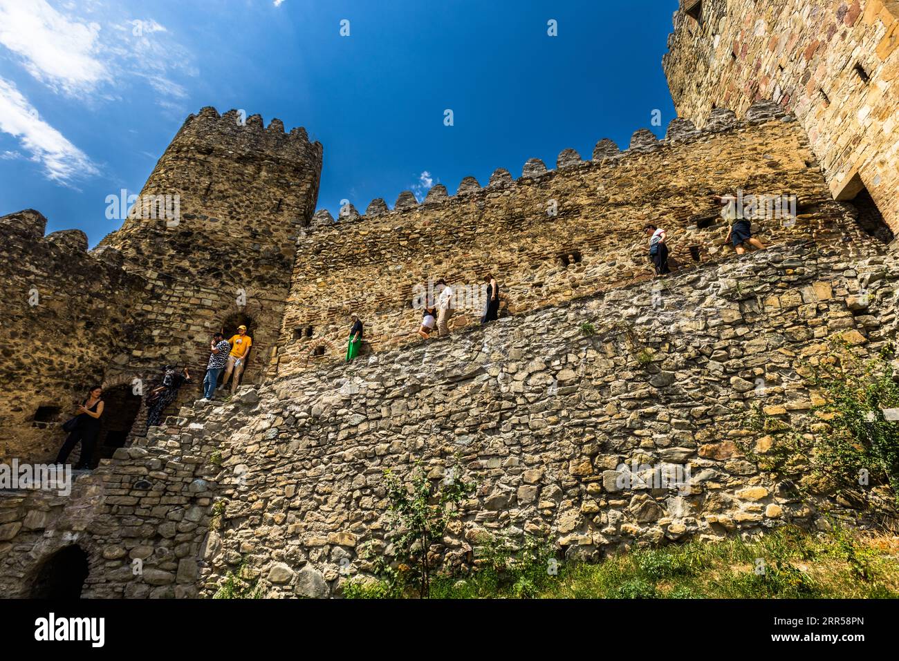 Ananuri Fortress Complex, Georgia Stock Photo - Alamy