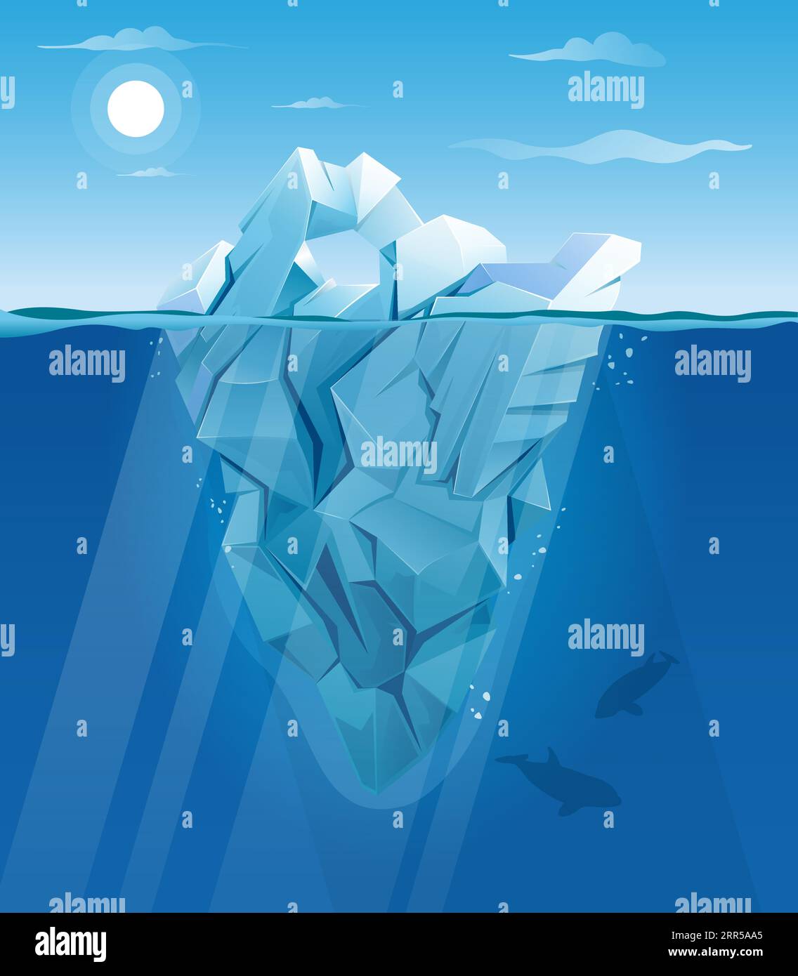 Iceberg Concept Metaphor for both visible and hidden aspects to Success ...