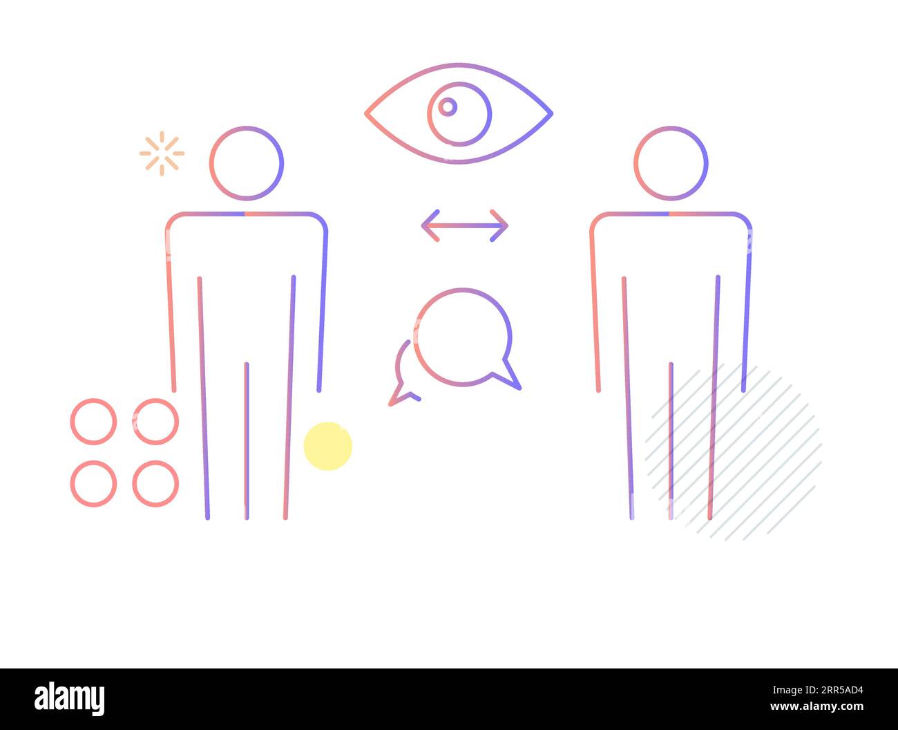Communication Best Practices - Maintain Eye Contact - Concept ... Communication Best Practices - Maintain Eye Contact - Concept ...