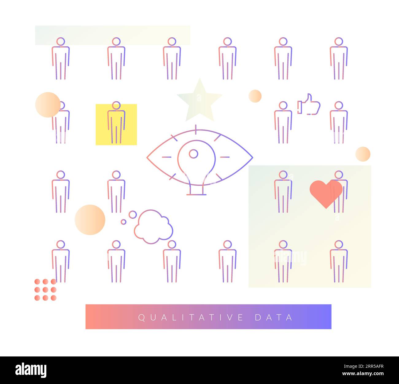 Research Methods - Qualitative Data - Stock Icon as EPS 10 File Stock ...