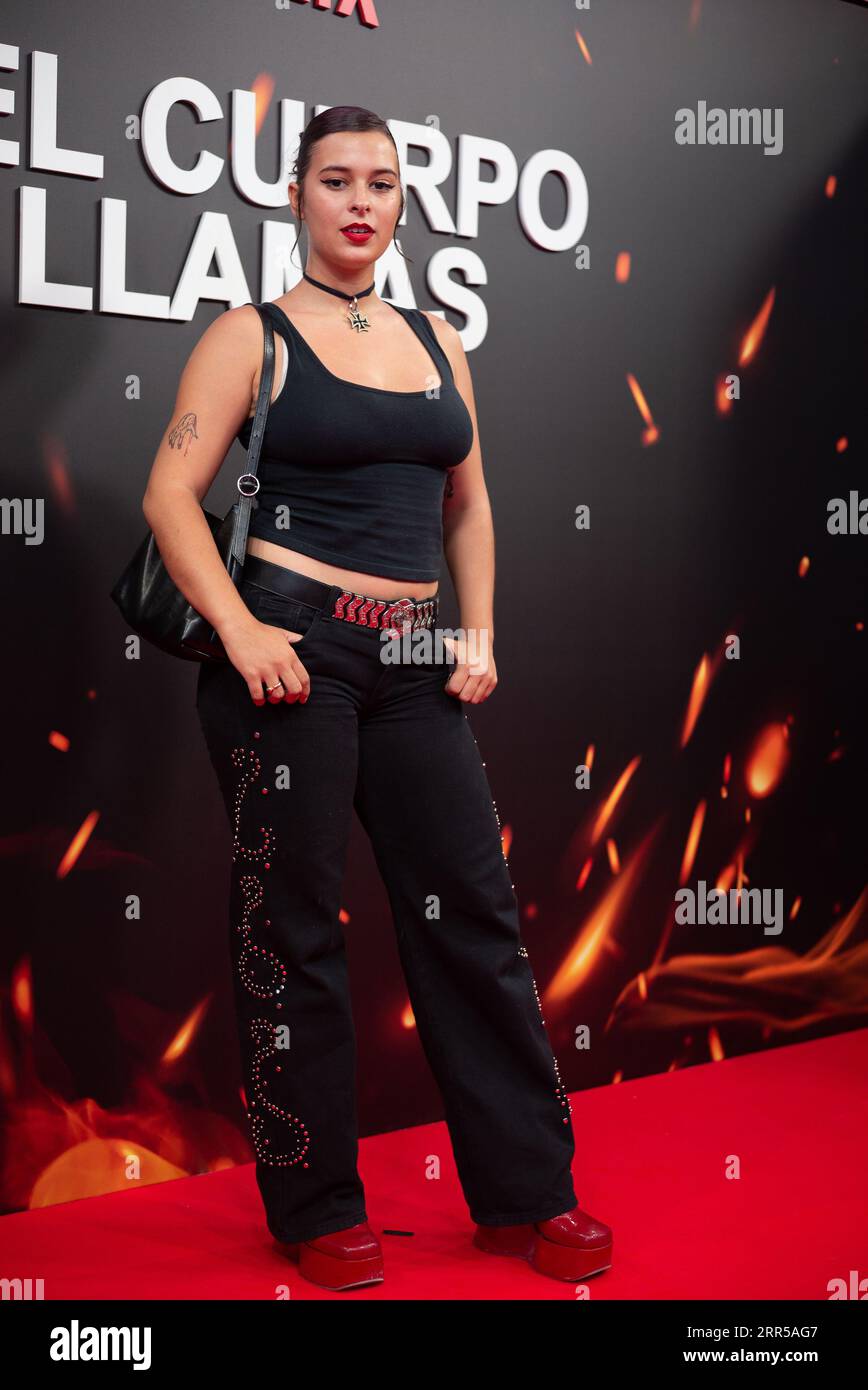 Dora Postigo attends 'El Cuerpo En Llamas' premiere at Capitol Cinema ...