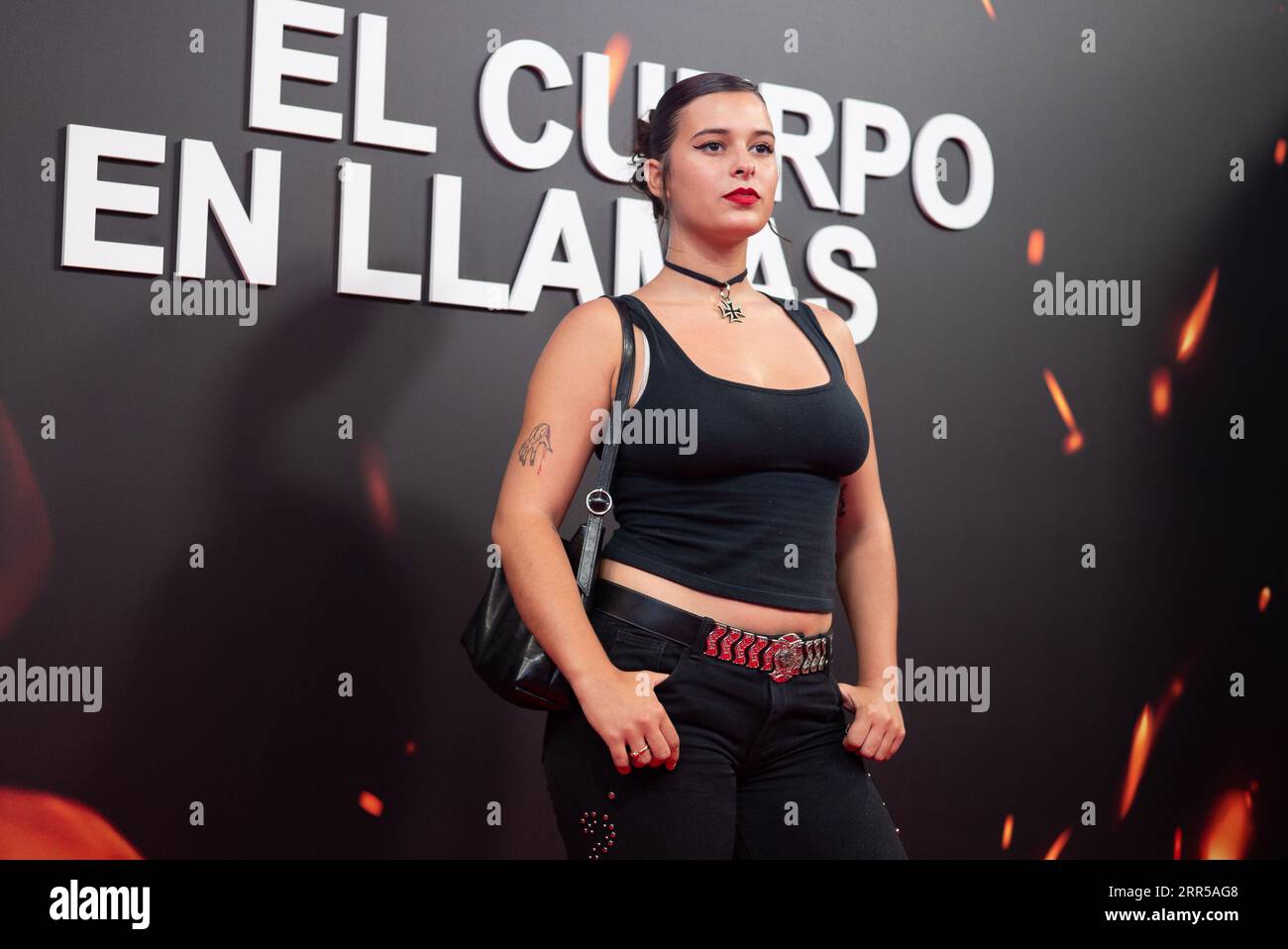 Dora Postigo attends 'El Cuerpo En Llamas' premiere at Capitol Cinema ...