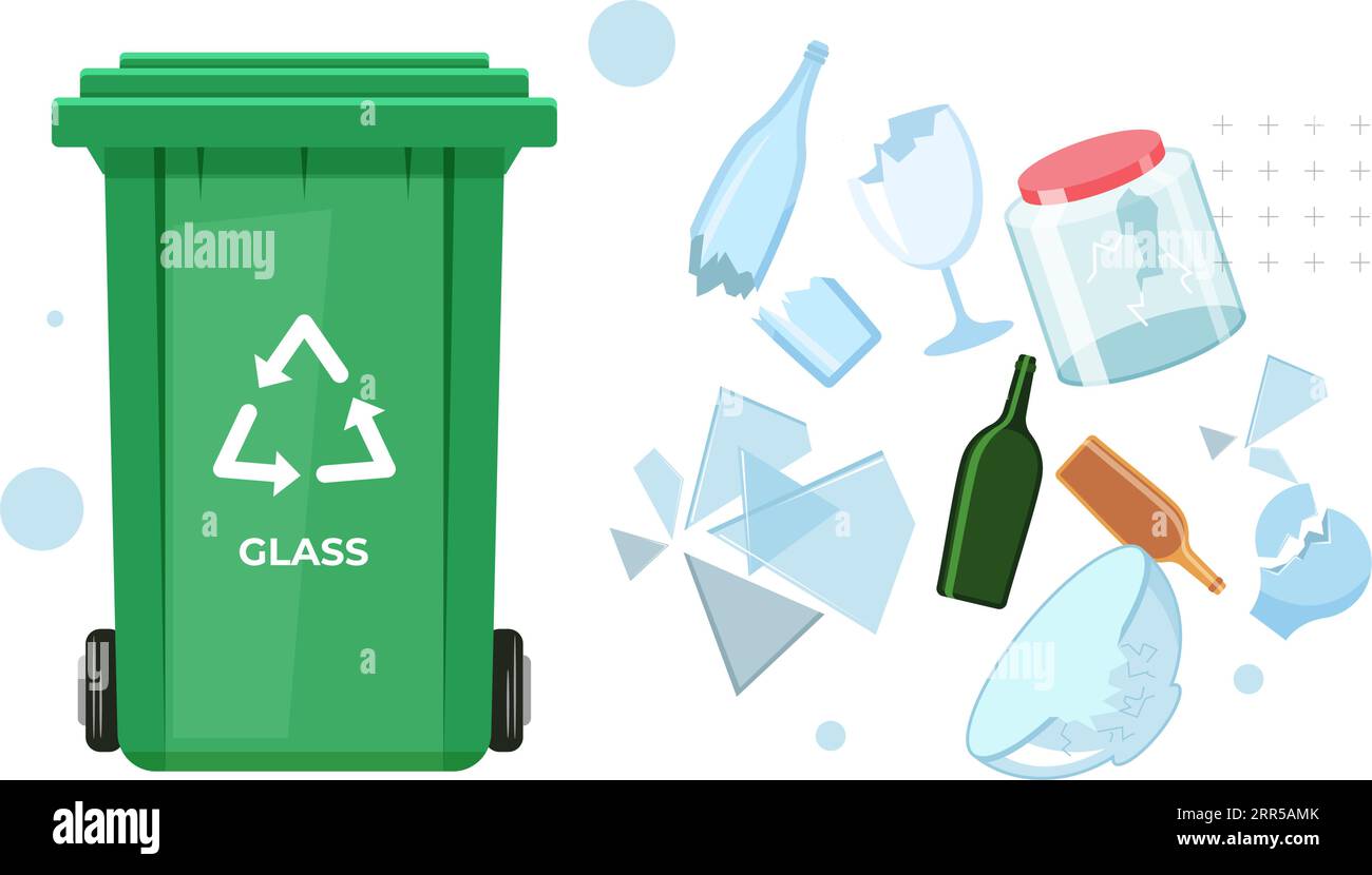 Recycle bins Stock Vector Images - Alamy