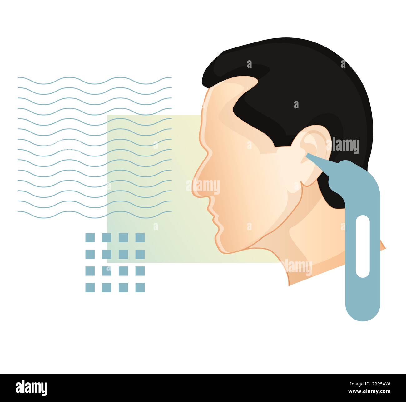 Ear temperature Stock Vector Images - Alamy