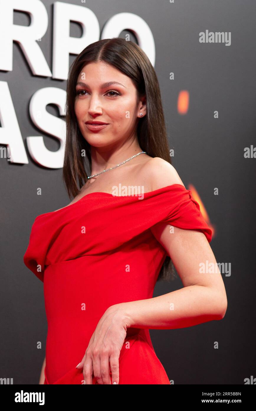 Ursula Corberó attends 'El Cuerpo En Llamas' premiere at Capitol Cinema ...