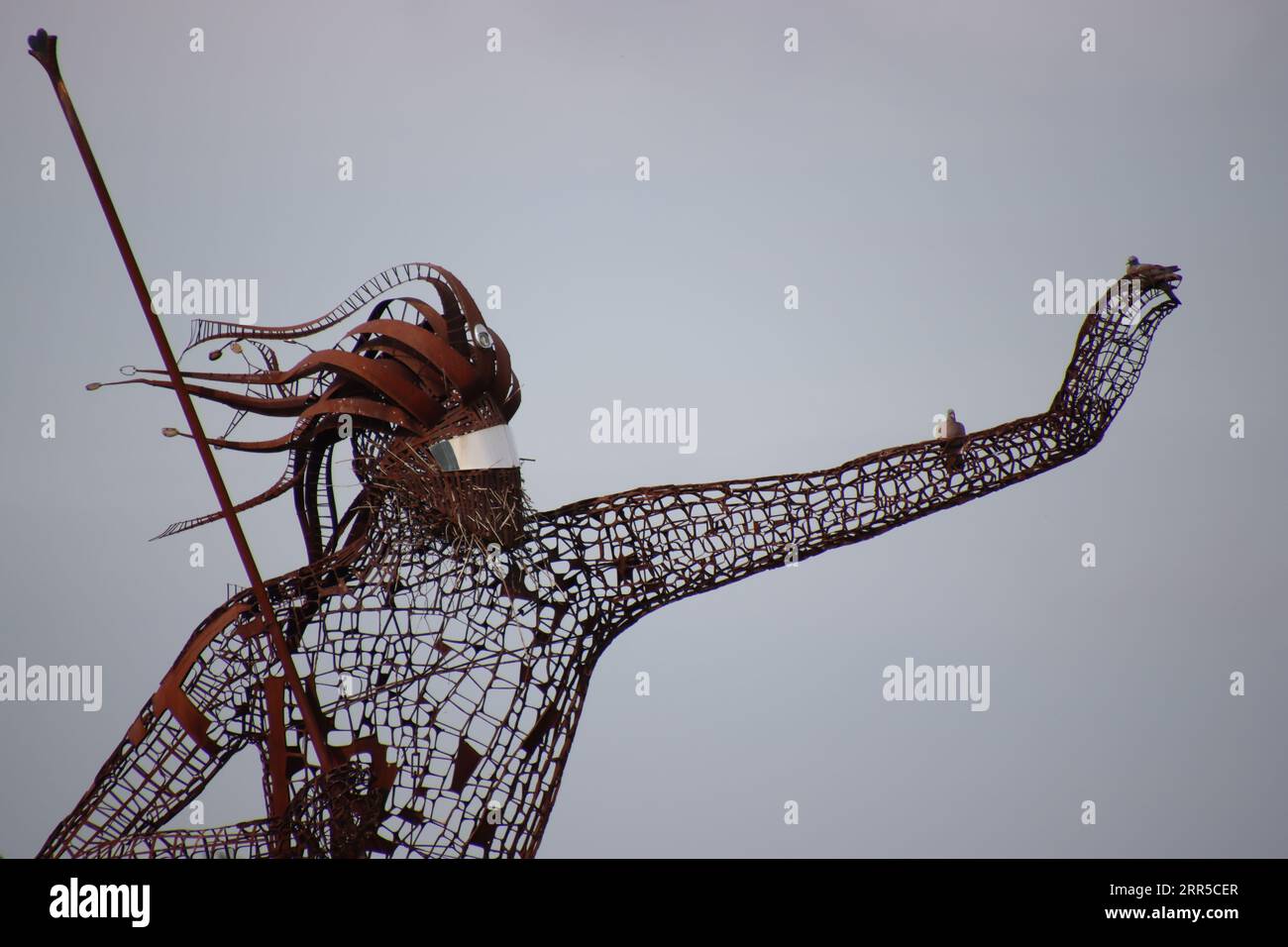 The peaceful warrior by Rick van Rijswick in Venlo Stock Photo - Alamy