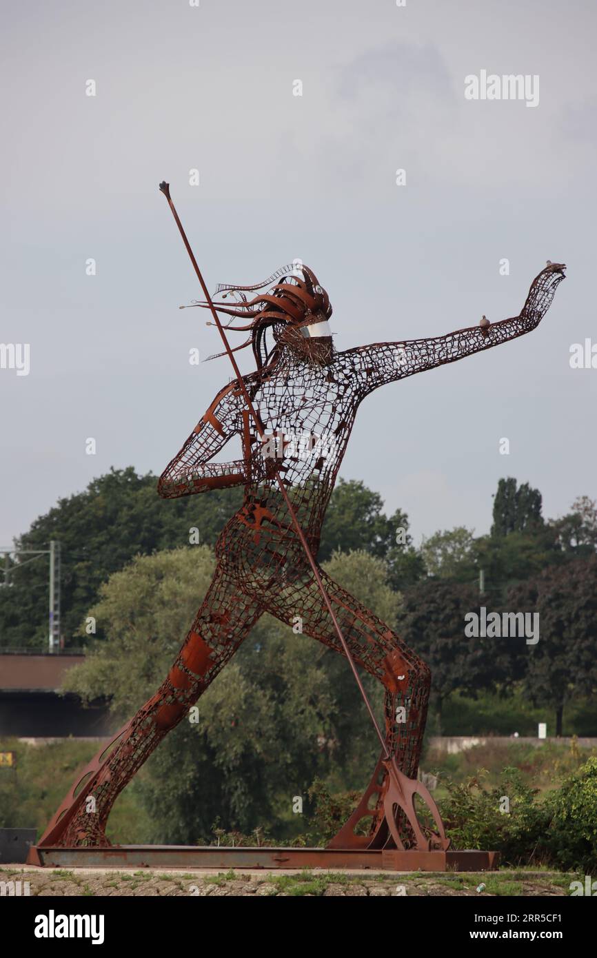 The peaceful warrior by Rick van Rijswick in Venlo Stock Photo - Alamy