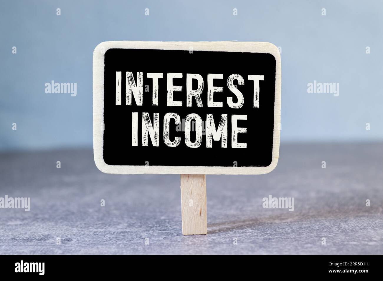 A blue dynamic 3D Interest Rates transition element and title page ...