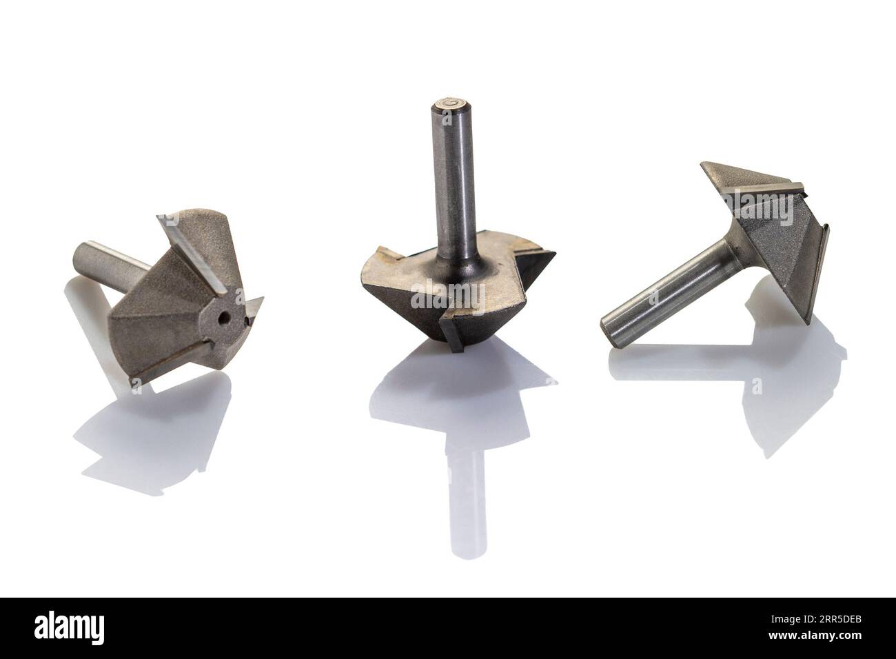 Angle cutter for processing wooden furniture in three projections on a ...