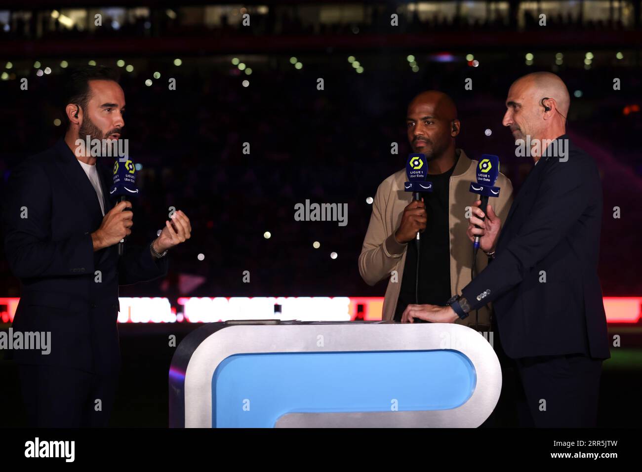 Lyon, France, 3rd September 2023. TV journalist Thibault Le Rol, French ...