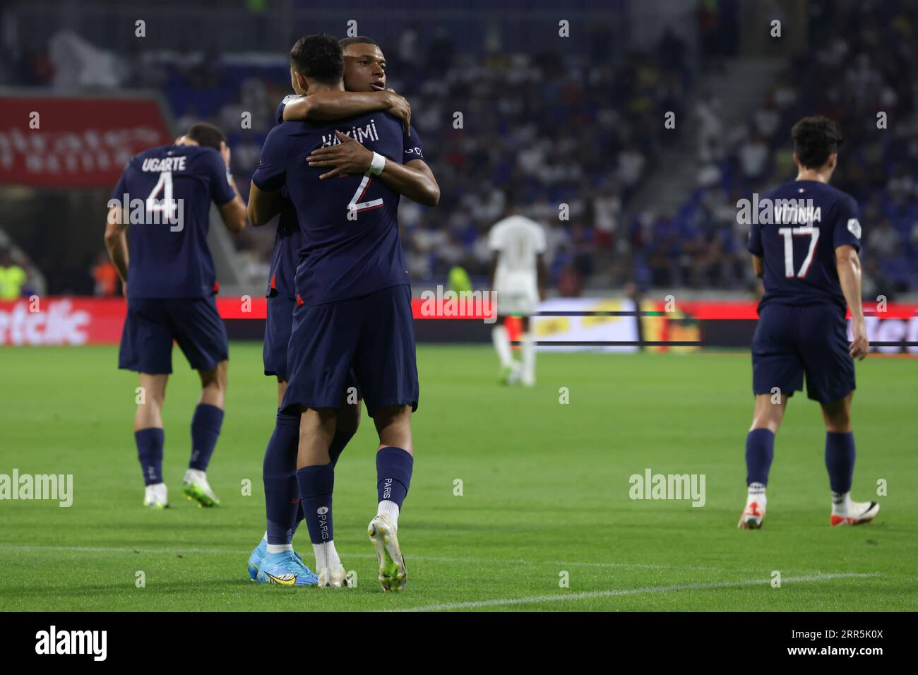 Achraf hakimi mbappe 2023 hi-res stock photography and images - Alamy