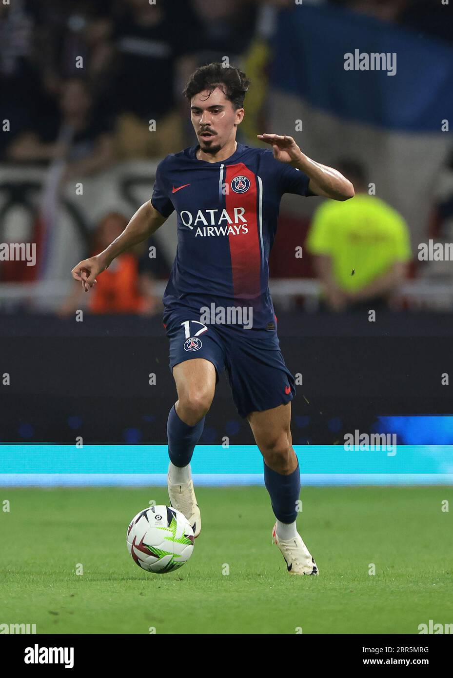 Lyon, France, 3rd September 2023. Vitinha of PSG during the Ligue 1 ...