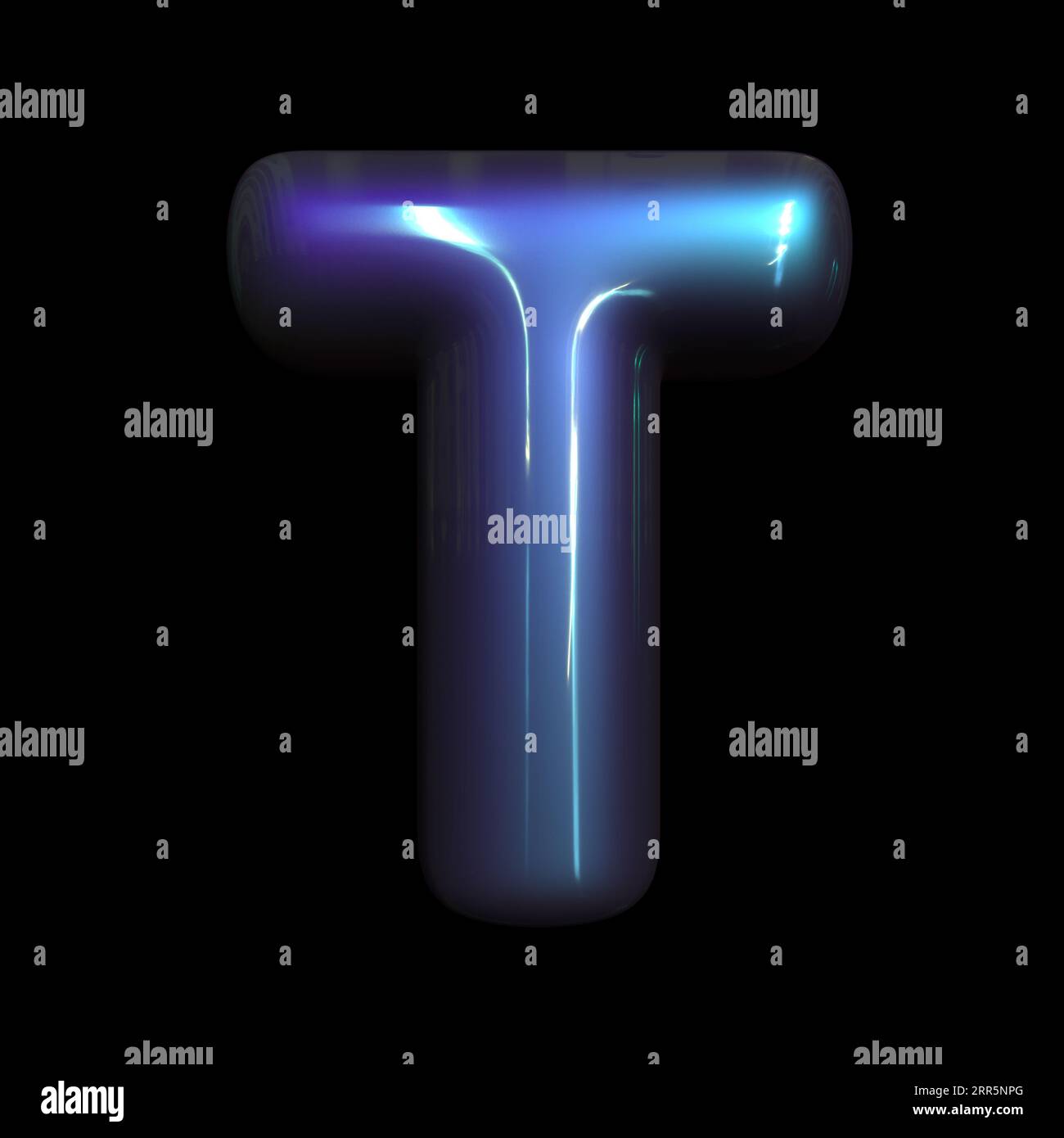 metaverse letter T - Uppercase 3d futuristic font - suitable for ...