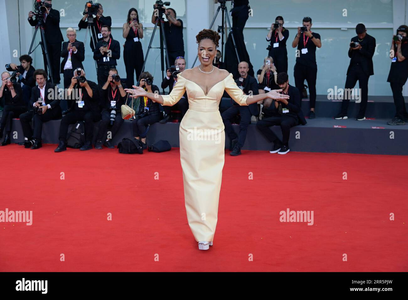 Venice Lido, Italy. 06th Sep, 2023. Ava DuVernay attends the red carpet of the movie Origin at ...