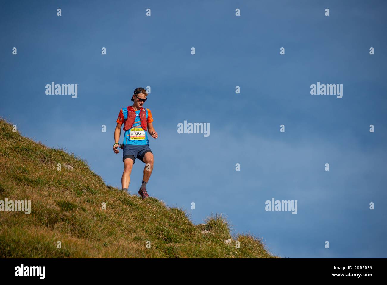 Serina Italy 3 September 2023:Dangerous mountain run for highly trained ...