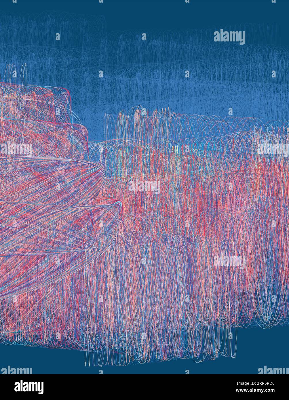 Vector illustration lines intersecting Stock Vector Images - Alamy